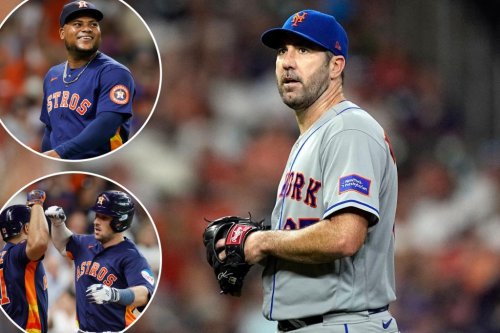Mets’ bats stifled by Framber Valdez as Astros spoil Justin Verlander’s ...