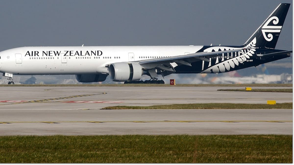 Air NZ Boeing 777’s fuselage punctured after hitting airbridge, plane ...
