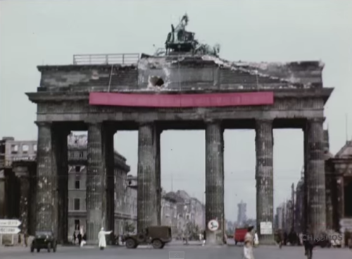 Dramatic Color Footage Shows a Bombed-Out Berlin a Month After Germany ...