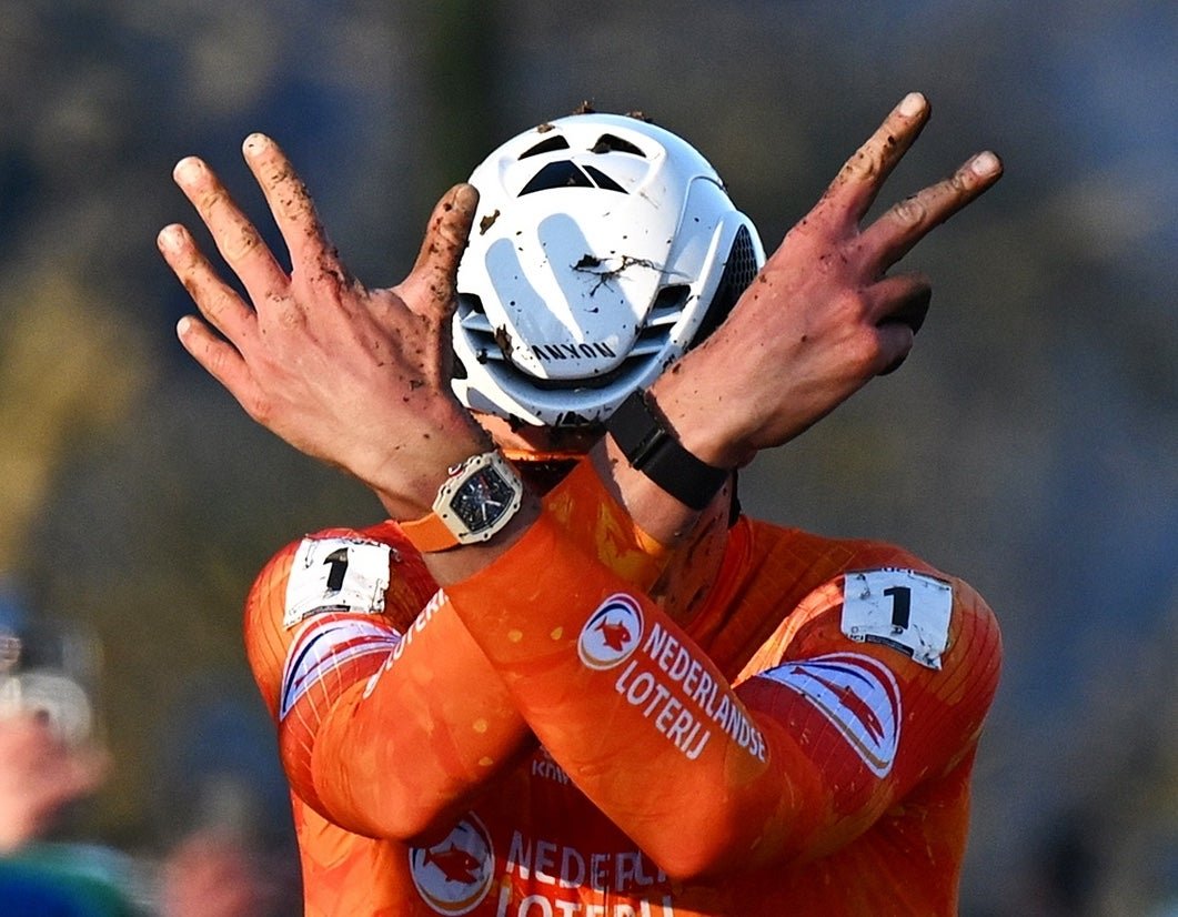 Mathieu van der Poel Wore a Six-Figure Luxury Watch When He Won CX ...