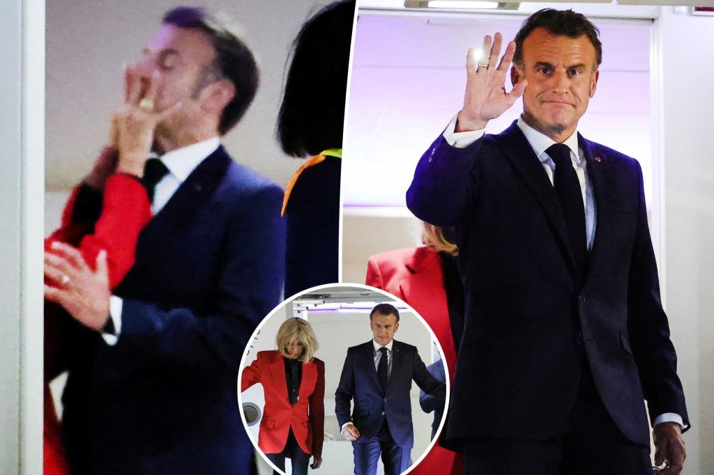 Here’s what French President Macron’s body language revealed after wife ...