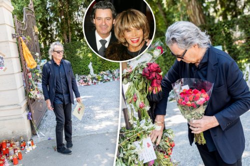 Tina Turner's devoted husband Erwin Bach, 67, is seen for first time ...