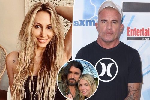 Tish Cyrus ‘confirms romance with Prison Break star Dominic Purcell ...
