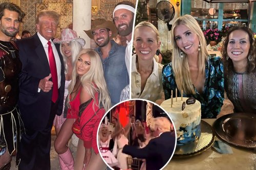 Donald Trump deejays ‘wild’ Mar-A-Lago party as Ivanka celebrates her ...
