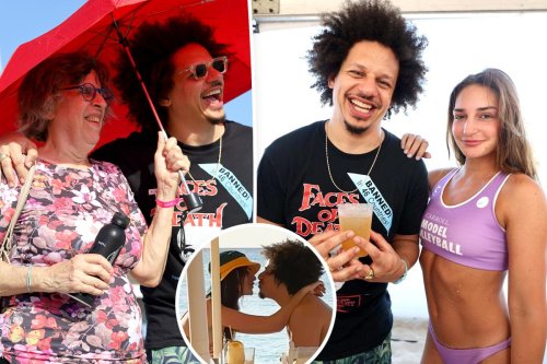 Single Eric André brings mom as date to model event after EmRata split ...