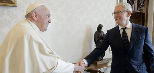 Tim Cook meets Pope | Philip Elmer‑DeWitt | Flipboard