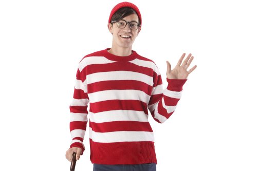 Can You Find Him? Real-Life Where's Waldo Has Fun Standing Out in a ...