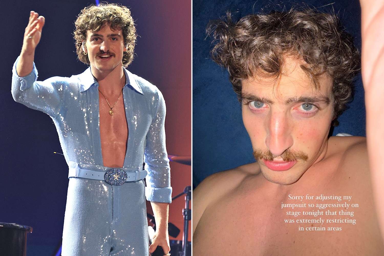 Benson Boone Apologizes for 'Aggressively' Adjusting the Crotch of His 2025 Grammys Outfit ...