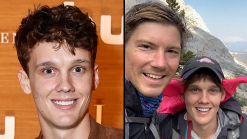 Wednesday's Hunter Doohan reveals he met his husband on Tinder | Flipboard