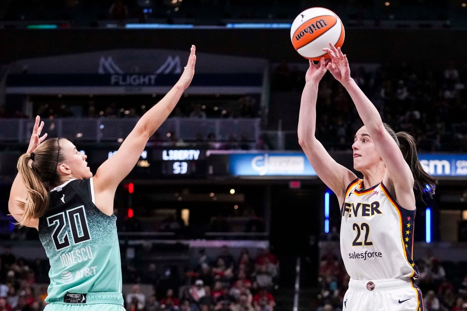 WATCH: Fever Star Caitlin Clark Stuns WNBA World With Mind-Blowing Shot From Outside the Court ...