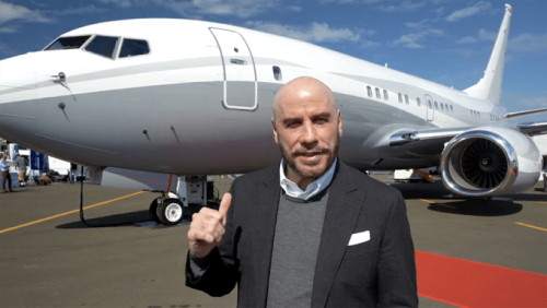 Watch John Travolta Gives an Exclusive Tour of Boeing’s 737 Business ...
