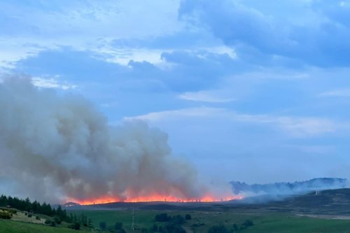 Scotland wildfires: Firefighters continue to tackle 'mile long ...