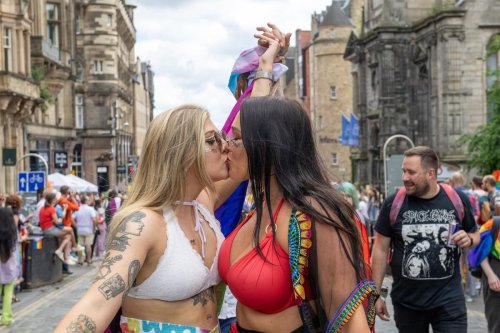 Edinburgh Pride 2023 in photos: 10 pictures as thousands take to streets with flags, banners and ...