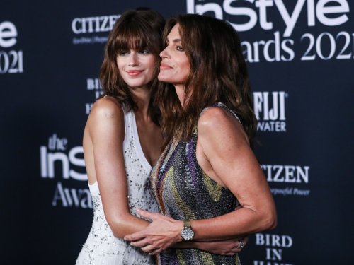 Cindy Crawford And Kaia Gerber Have A Twinning Mother Daughter Moment