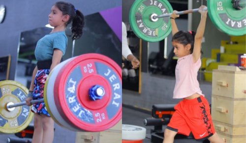 Meet Arshia Goswami, Youngest Weightlifter In India Stuns Internet With ...