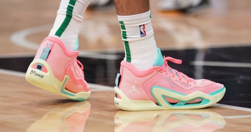 Jayson Tatum Wears 'Pink Lemonade' Jordans in Celtics Win | Flipboard
