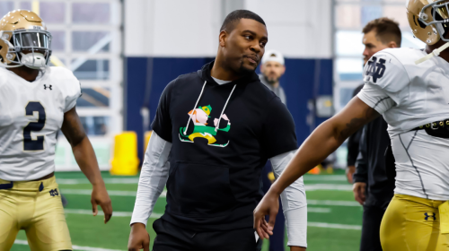 Notre Dame Notebook Mike Mickens Talks Benjamin Morrison Christian