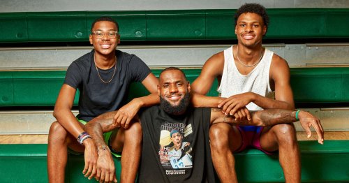 Bronny, Bryce James Wow Fans During High School's Dunk Contest | Flipboard
