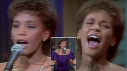 Whitney Houston's first TV appearance: The night a star was born ...