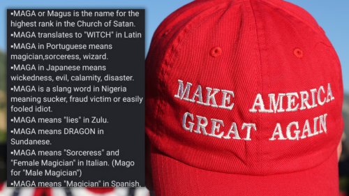 Meme Accurately Describes Various Translations of 'MAGA'? | Flipboard