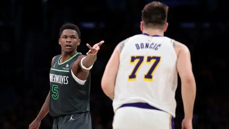 Anthony Edwards celebration, explained: Timberwolves star taunts Luka ...