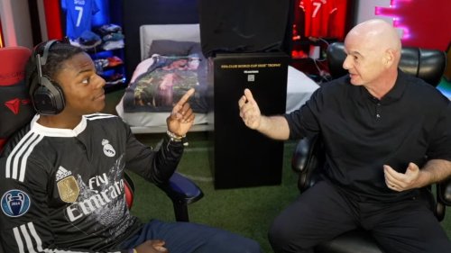 VIDEO: Cristiano Ronaldo on the move?! FIFA president Gianni Infantino tells IShowSpeed CR7 ...