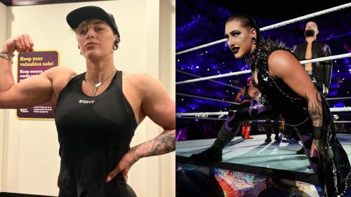Former WWE star seemingly takes a shot at Rhea Ripley for lifting fake ...