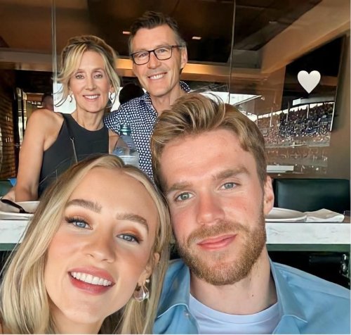 Connor McDavid and Lauren Kyle jet off to Chicago with family | Flipboard