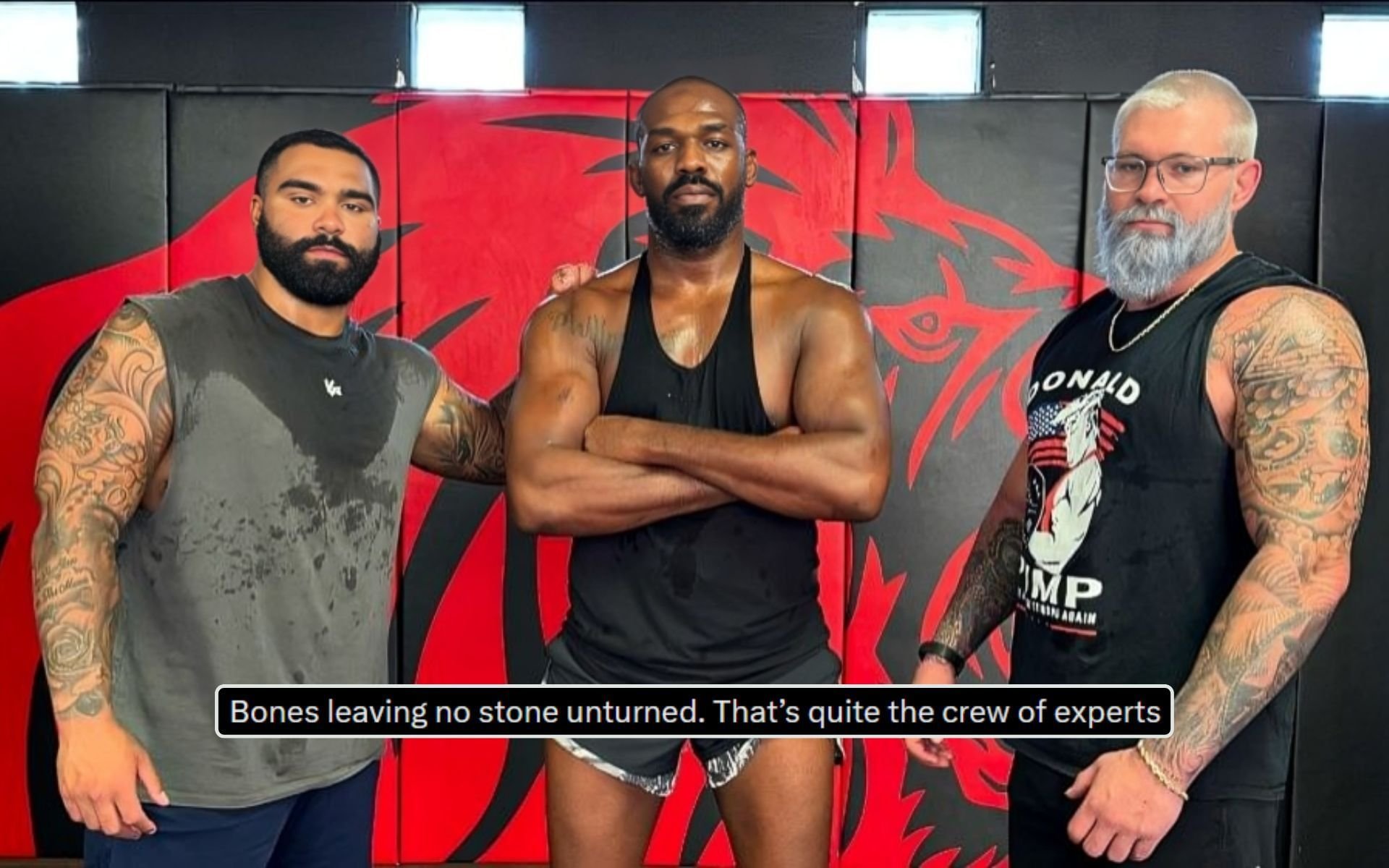 "Iron sharpens iron" - Fans react to Jon Jones seemingly training with ...