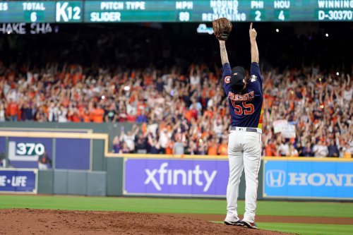 World Series 2022: Houston Astros win first title-clinching home game ...