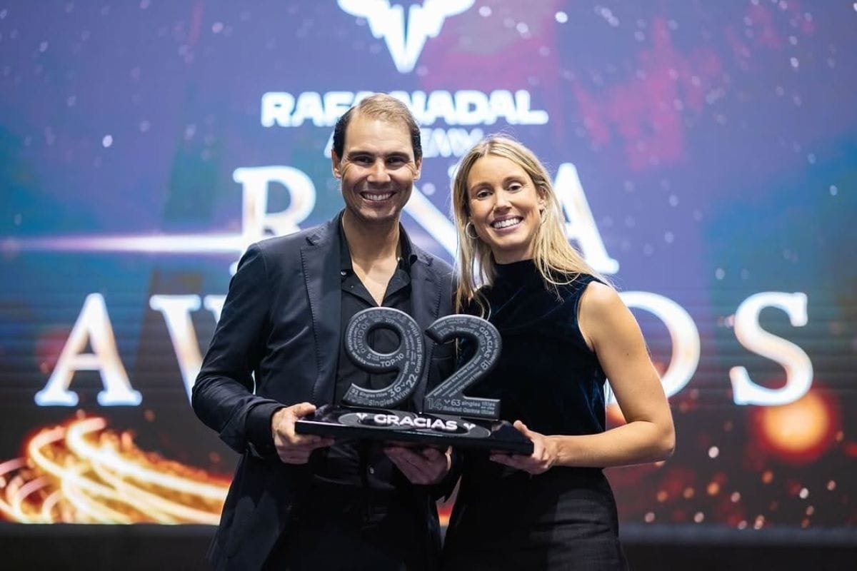 Rafael Nadal and sister Maribel can't stop smiling as Spaniard bonds ...
