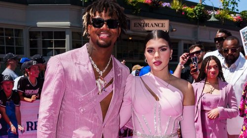 In Photos: Ronald Acuna Jr.'s wife turns heads in winterwear during ...