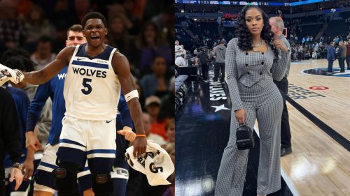 Anthony Edwards' girlfriend Jeanine Robel drops heartfelt four-word ...