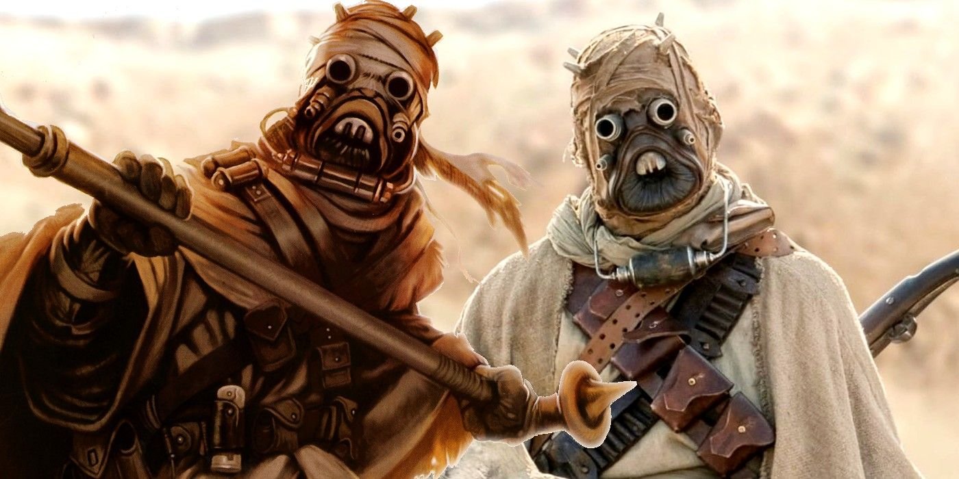 Star Wars: What Tusken Raiders Look Like Under Their Masks (And Other ...