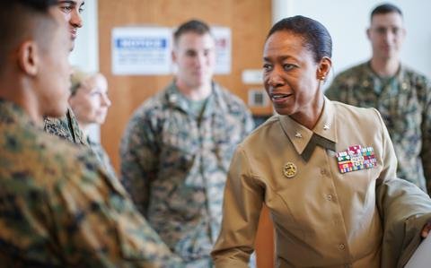 Senate confirms 1st Black female 2-star general in Marine Corps history ...