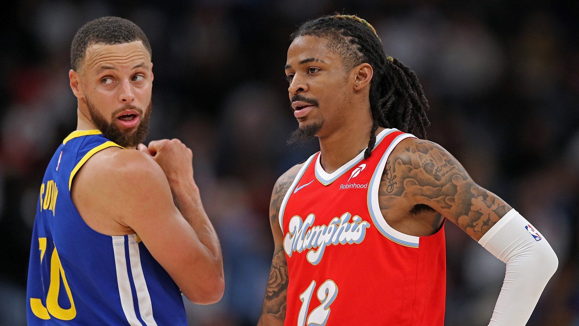 ‘Getting out of hand’ -Steph Curry’s stunned reaction to Ja Morant gun ...