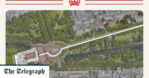 Procession route map for King Charles's Coronation revealed | Flipboard