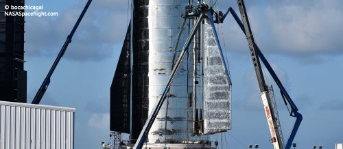 SpaceX installs two Starship wings ahead of Elon Musk's Saturday update ... SpaceX installs two Starship wings ahead of Elon Musk's Saturday update ...