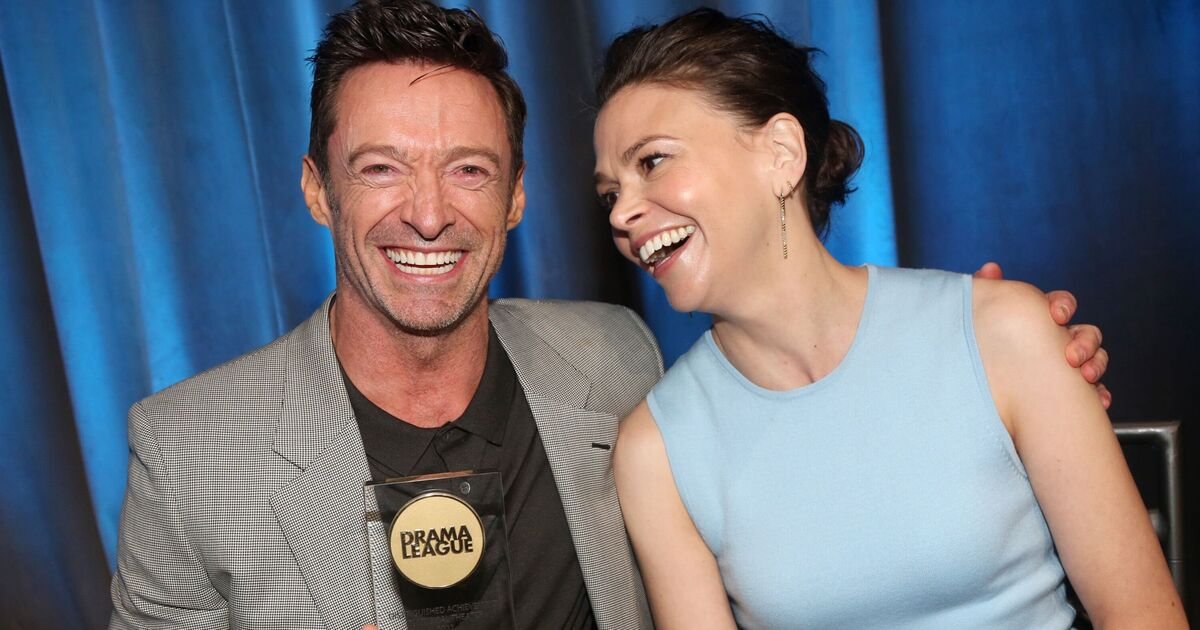Hugh Jackman 'in love' with co-star Sutton Foster as she announces ...