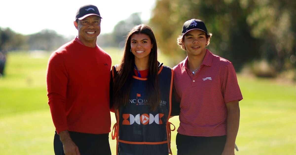 Tiger Woods Son Charlie Says ‘im Broke As Dad Reminds Him Of 2782