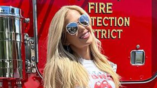 Gracie Hunt looks stunning in leather skirt as fans go wild for Kansas ...