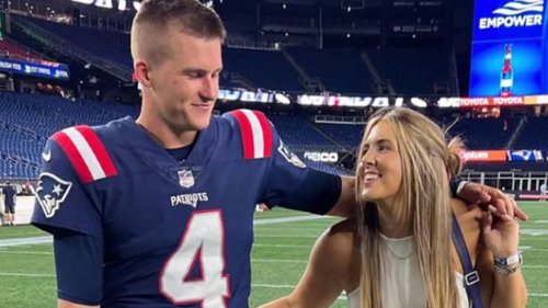 Bailey Zappe's girlfriend Hannah Lewis gushes after he wins first NFL ... Bailey Zappe's girlfriend Hannah Lewis gushes after he wins first NFL ...
