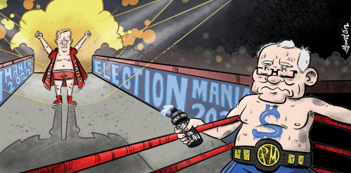 With the government on the ropes, Anthony Albanese has a fighting ...