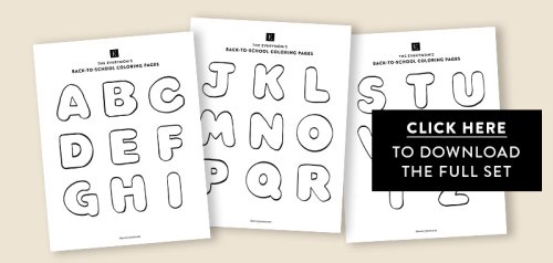 From ABCs to 123s: Free, Printable Coloring Pages for Toddlers | Flipboard