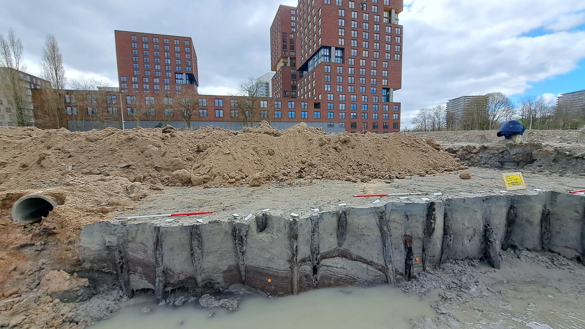 Ancient flood preserves hundreds of Roman bridge pilings in Utrecht ...