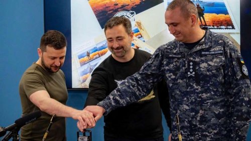 From Ukraine's Jewish post office chief, the stamp that shows we'll ...