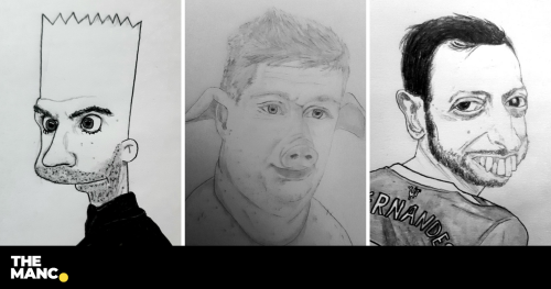 Meet the man who draws cursed cartoons of famous footballers you'll ...