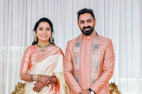 In pics: Malayalam actor Rahul Madhav gets married to Deepashree ...