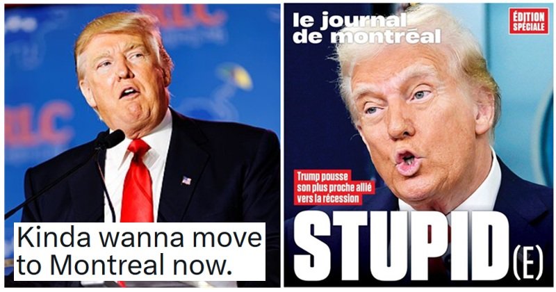 You don’t need to speak French to appreciate this très bonne front page of Le Journal de ...