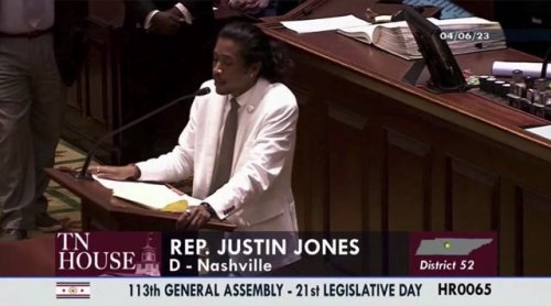TN State Rep. Justin Jones (D) on expulsion vote: “We had a member pee ...